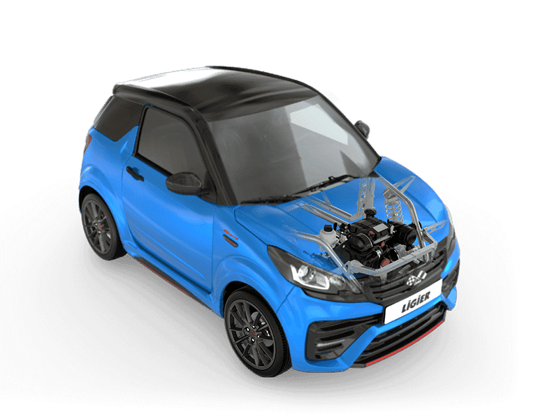 NEW LIGIER JS50 - Sport mopped car from Ligier