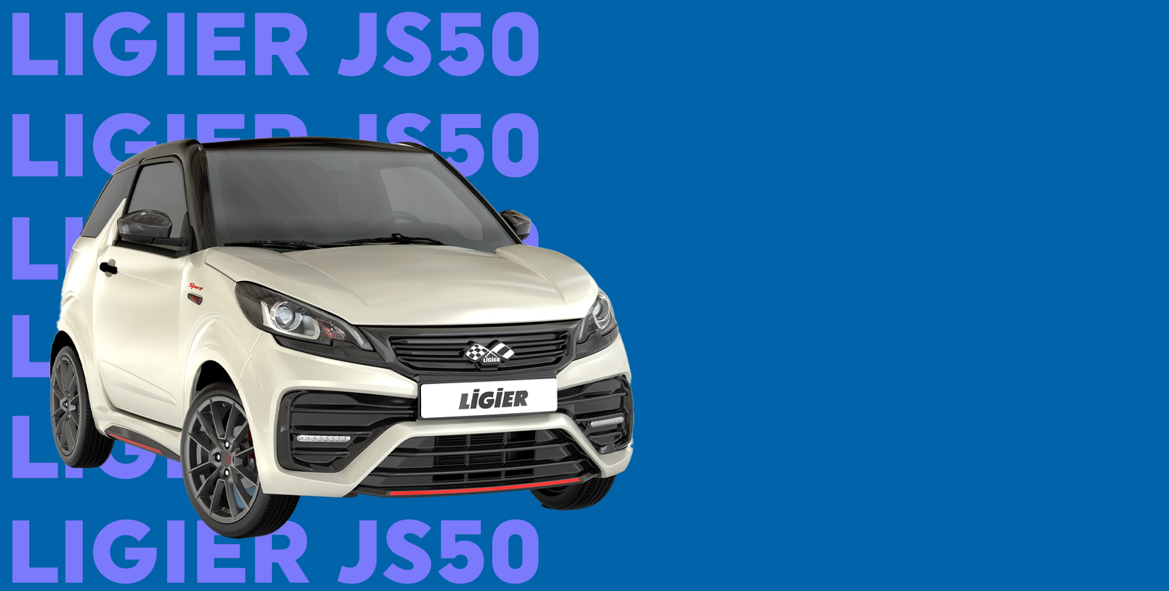 NEW LIGIER JS50 - Sport mopped car from Ligier